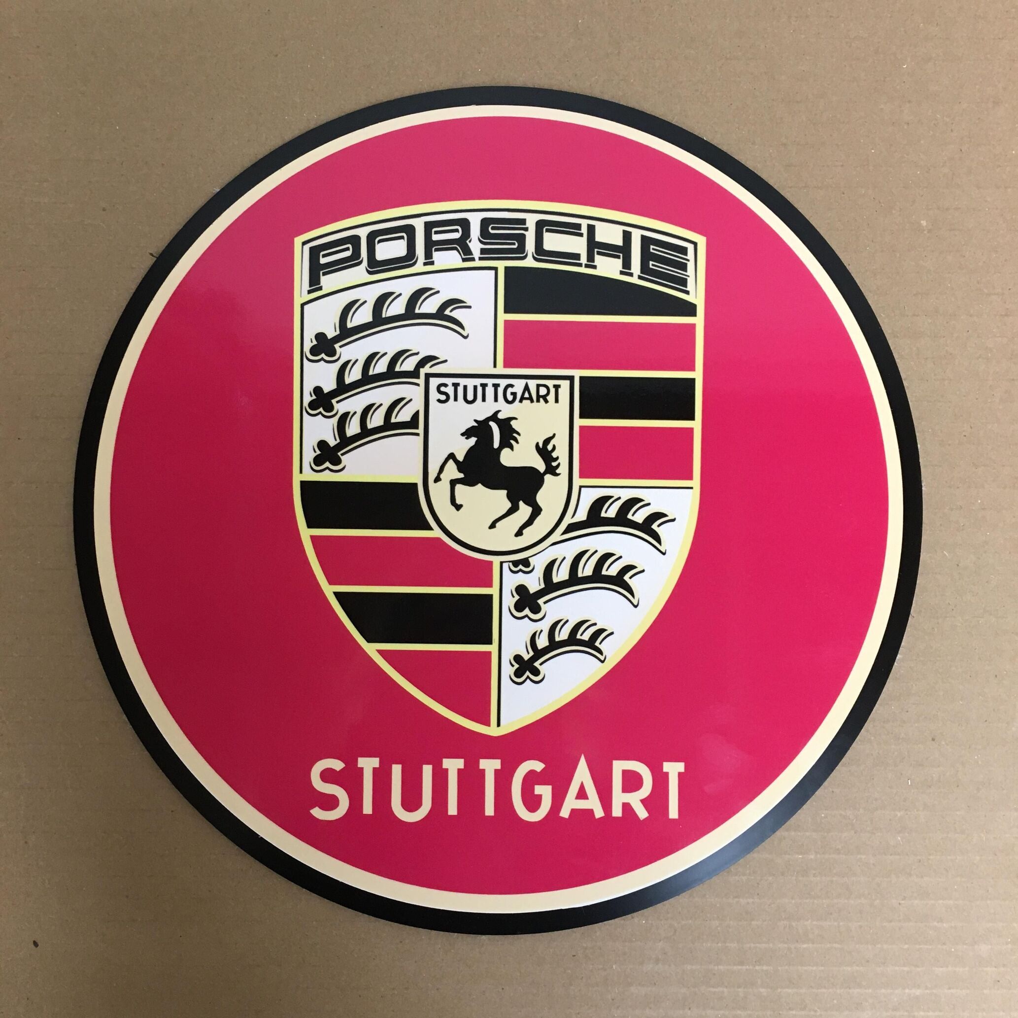 Porsche Sign / Porsche Signs / 12" Porsche Sign