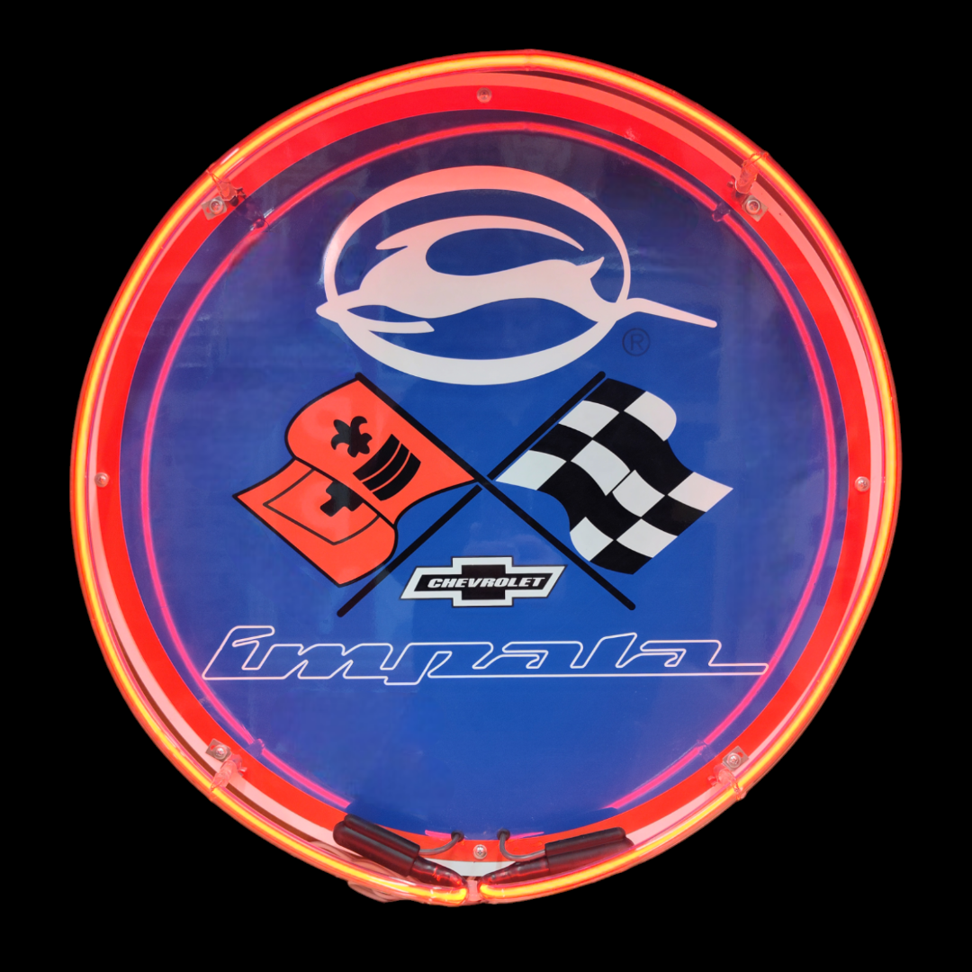 Chevrolet Impala Neon Sign / Chevy Impala Signs