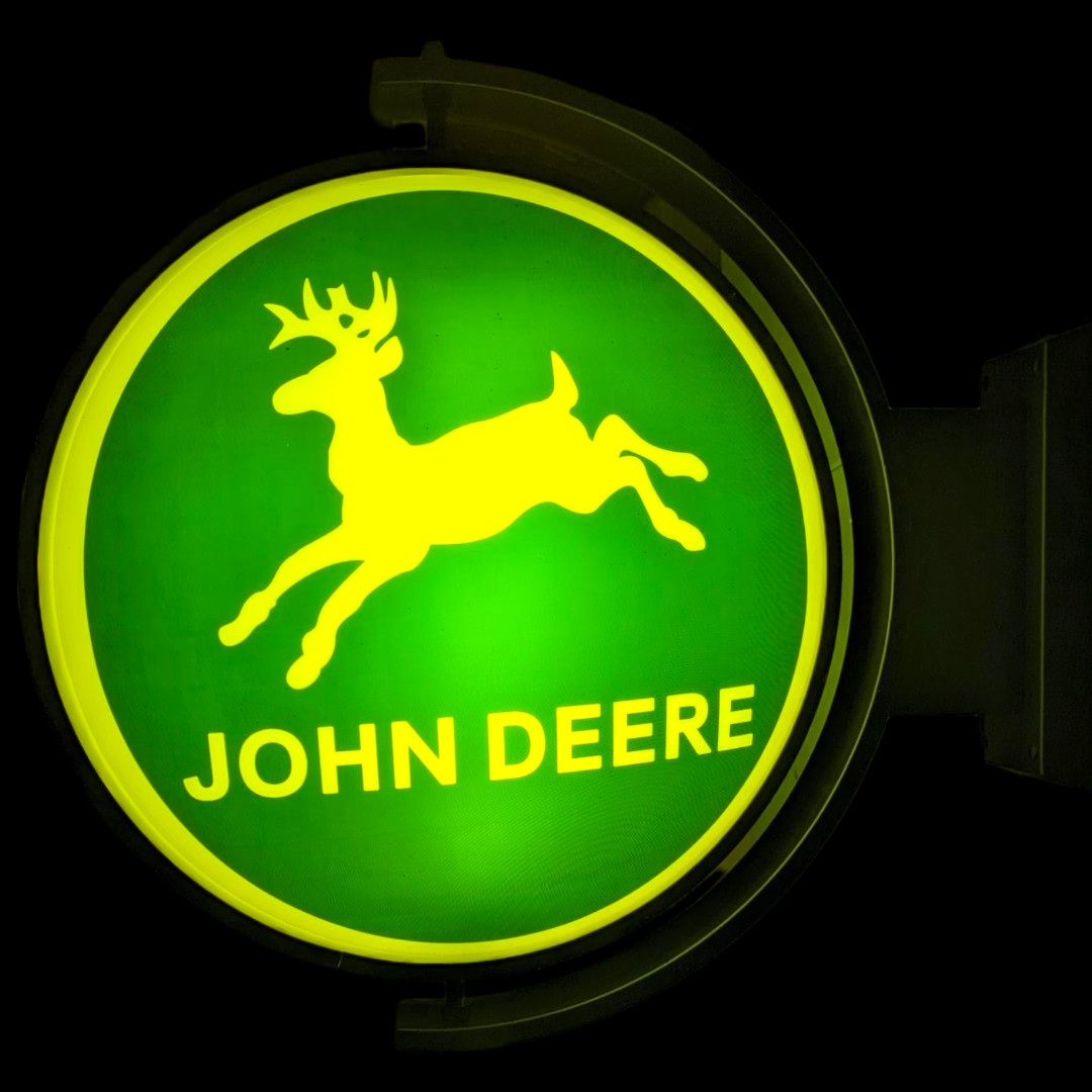 John Deere Rotating LED Sign / John Deere Signs