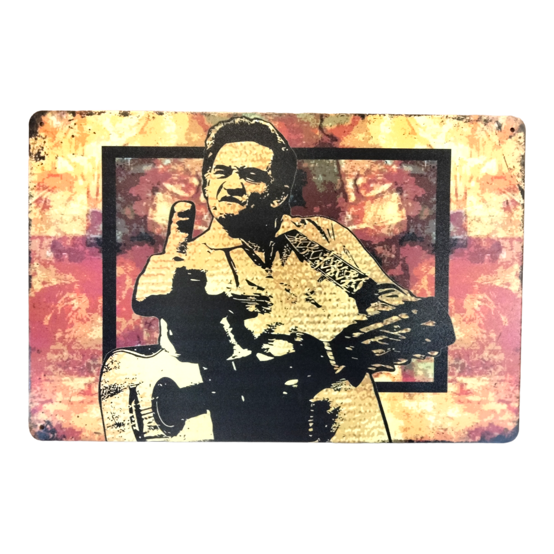 Johnny Cash Sign / Johnny Cash / Music Artist Signs