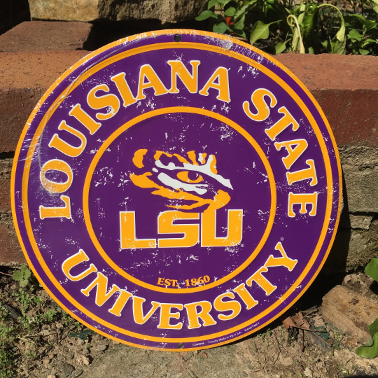 Louisiana State University Sign / LSU Tigers Signs / Signs / Louisiana ...