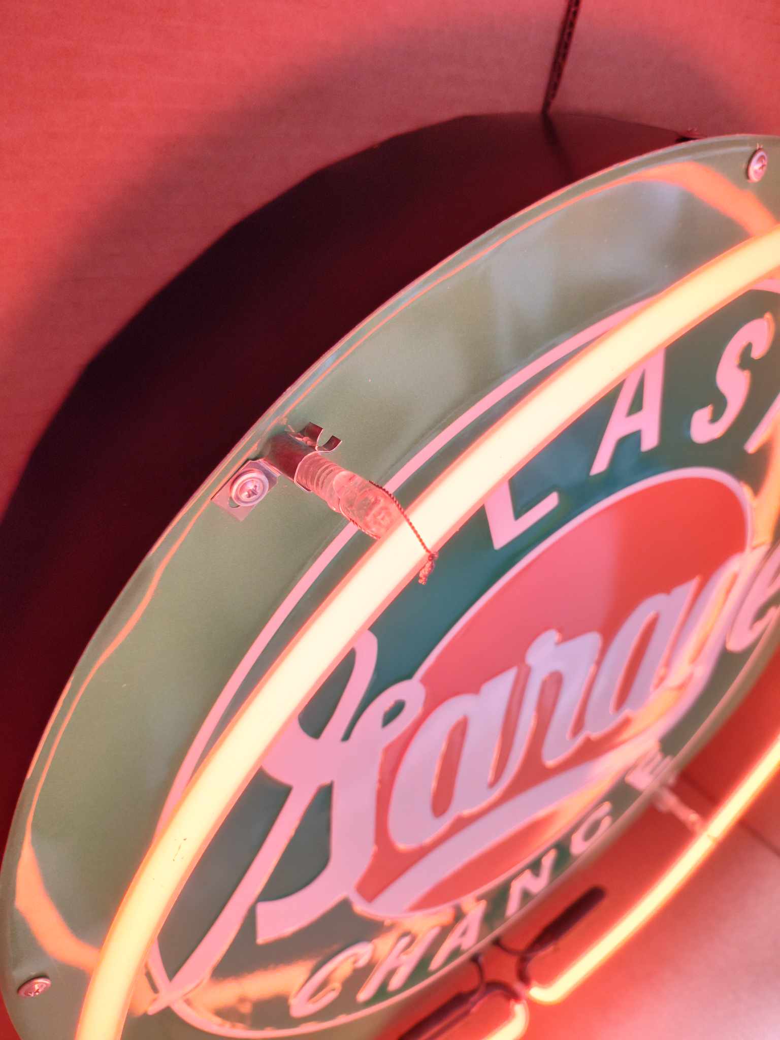 Last Chance Garage Neon Sign / Last Chance Neon Signs / Garage Neon ...