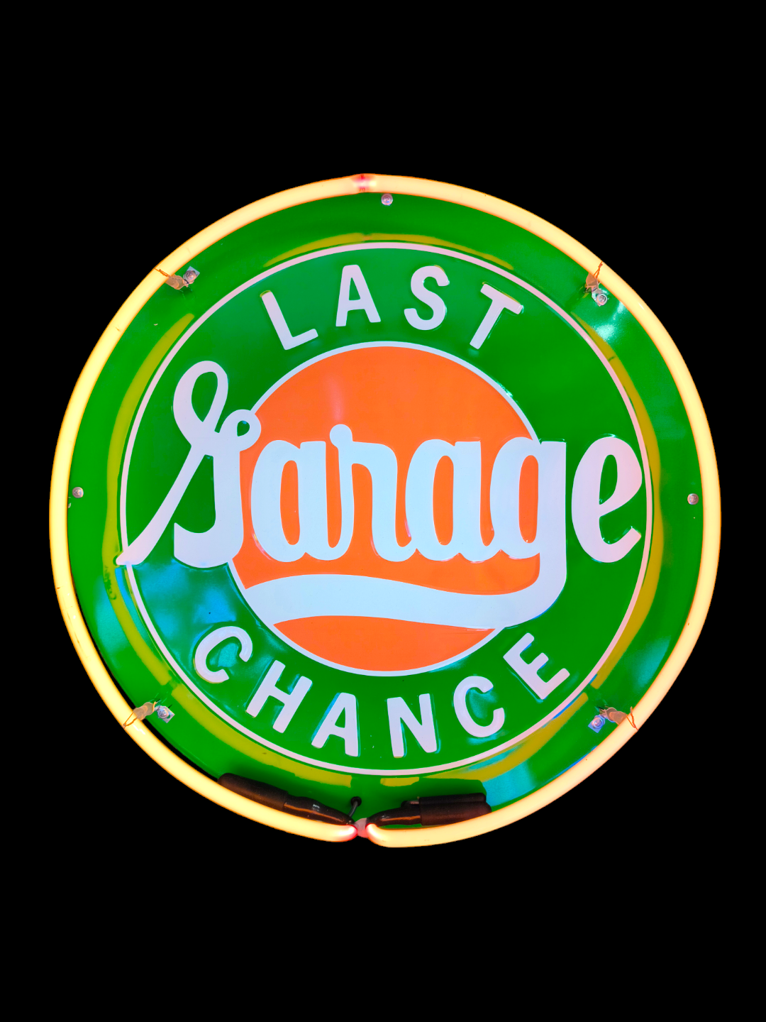 Last Chance Garage Neon Sign / Last Chance Neon Signs / Garage Neon ...