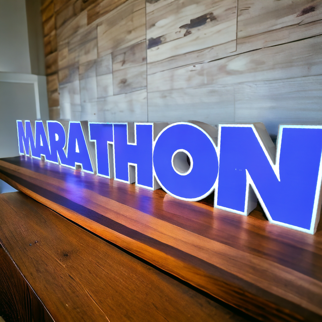 Marathon Dealership Channel Letters Sign / Marathon LED Signs