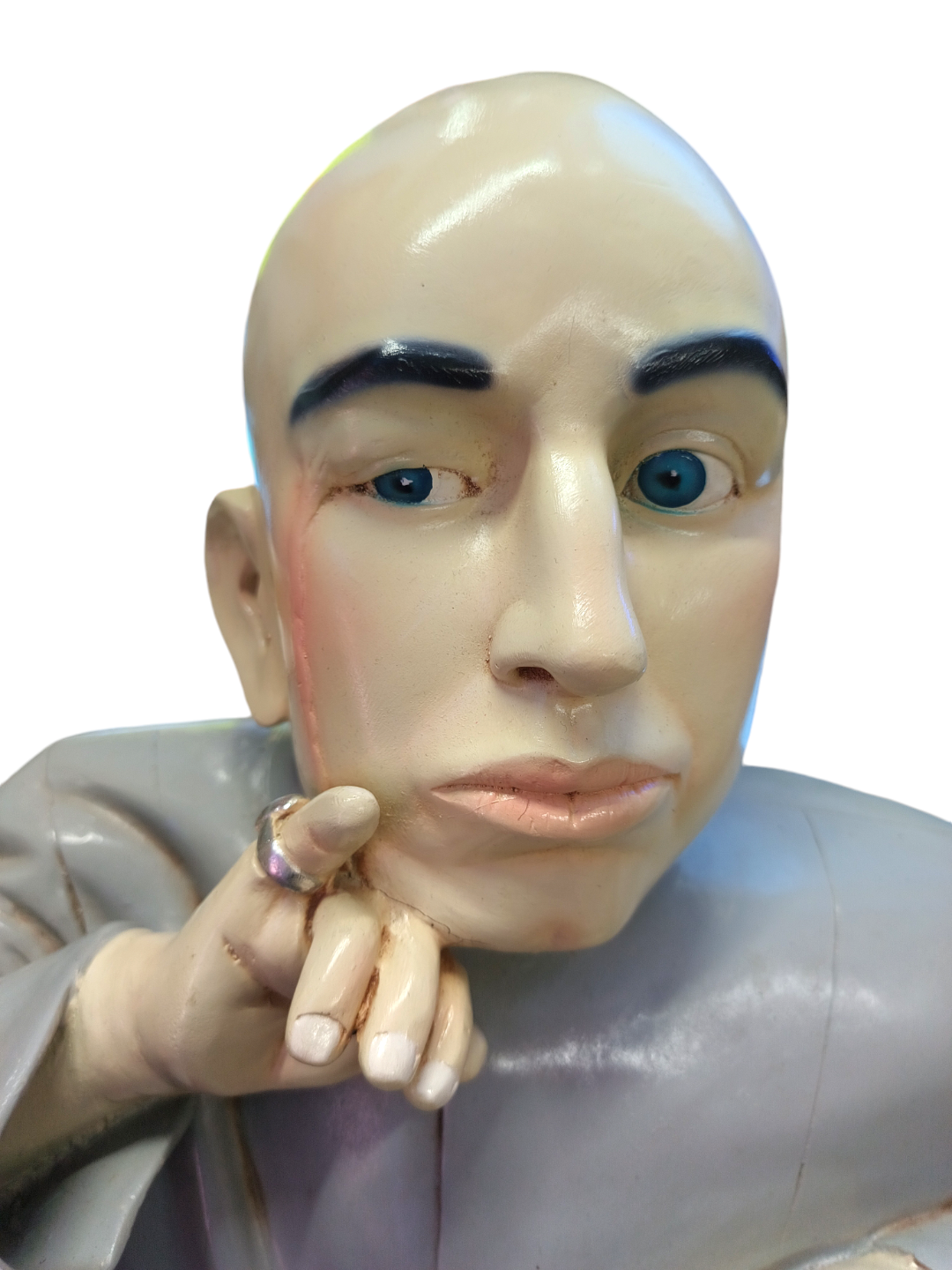 Mini Me Fiberglass Statue / Dr Evil Austin Powers Statues / Life Like Decor