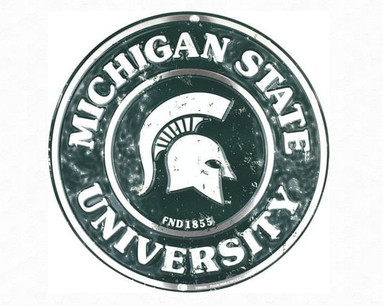 Michigan State University Signs / MSU Spartans / MSU Signs / East ...