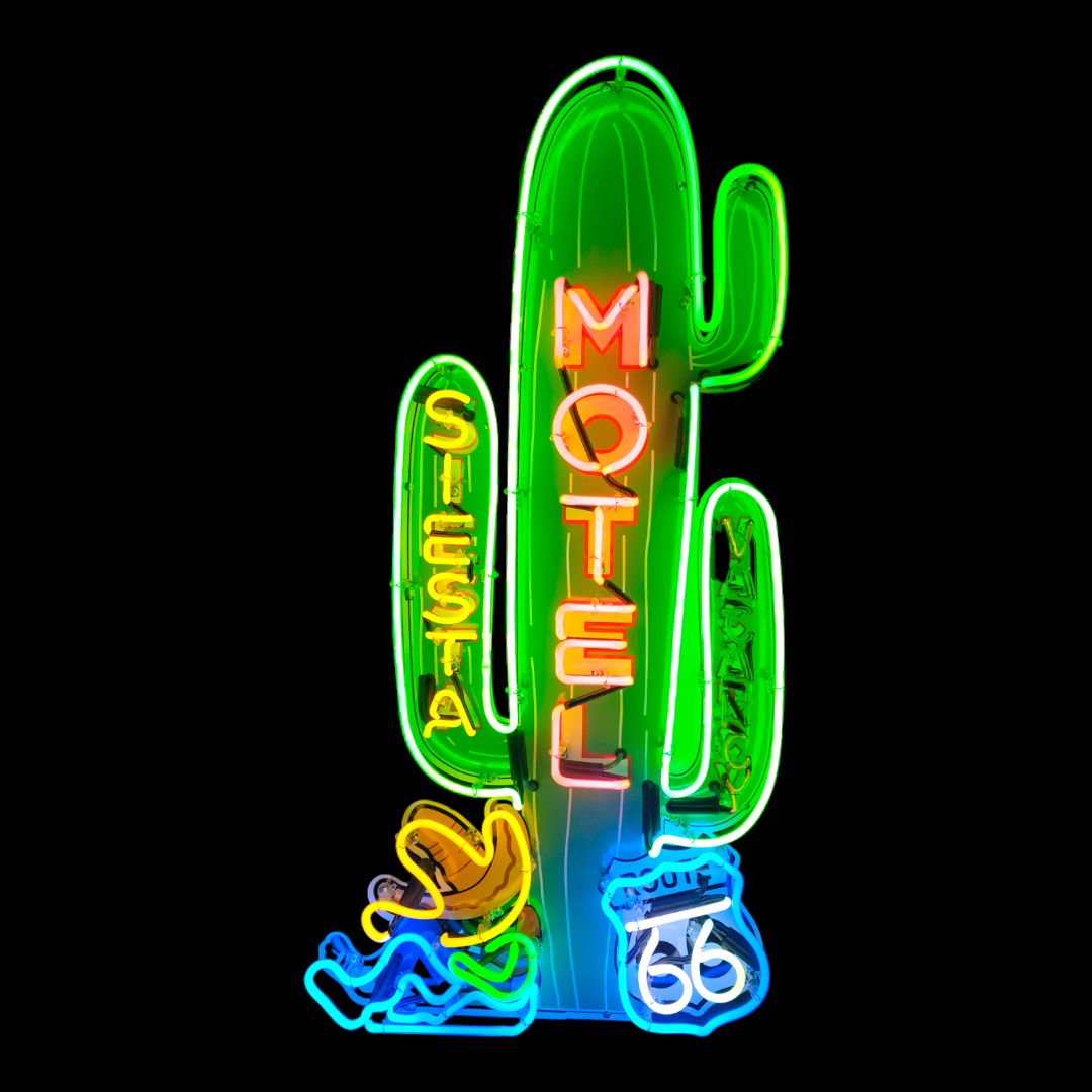 Motel Siesta Neon Sign