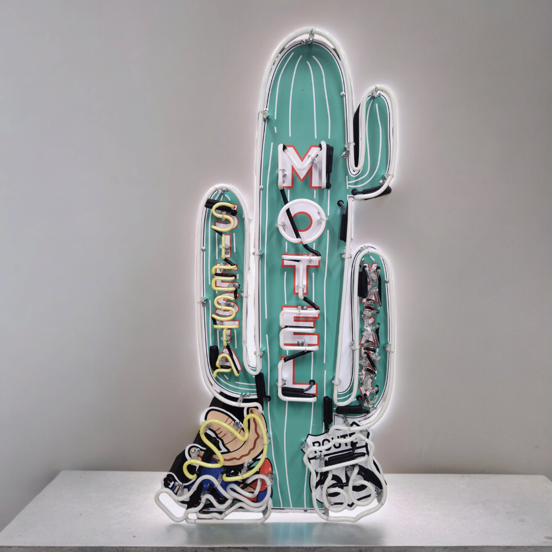 Motel Siesta Neon Sign