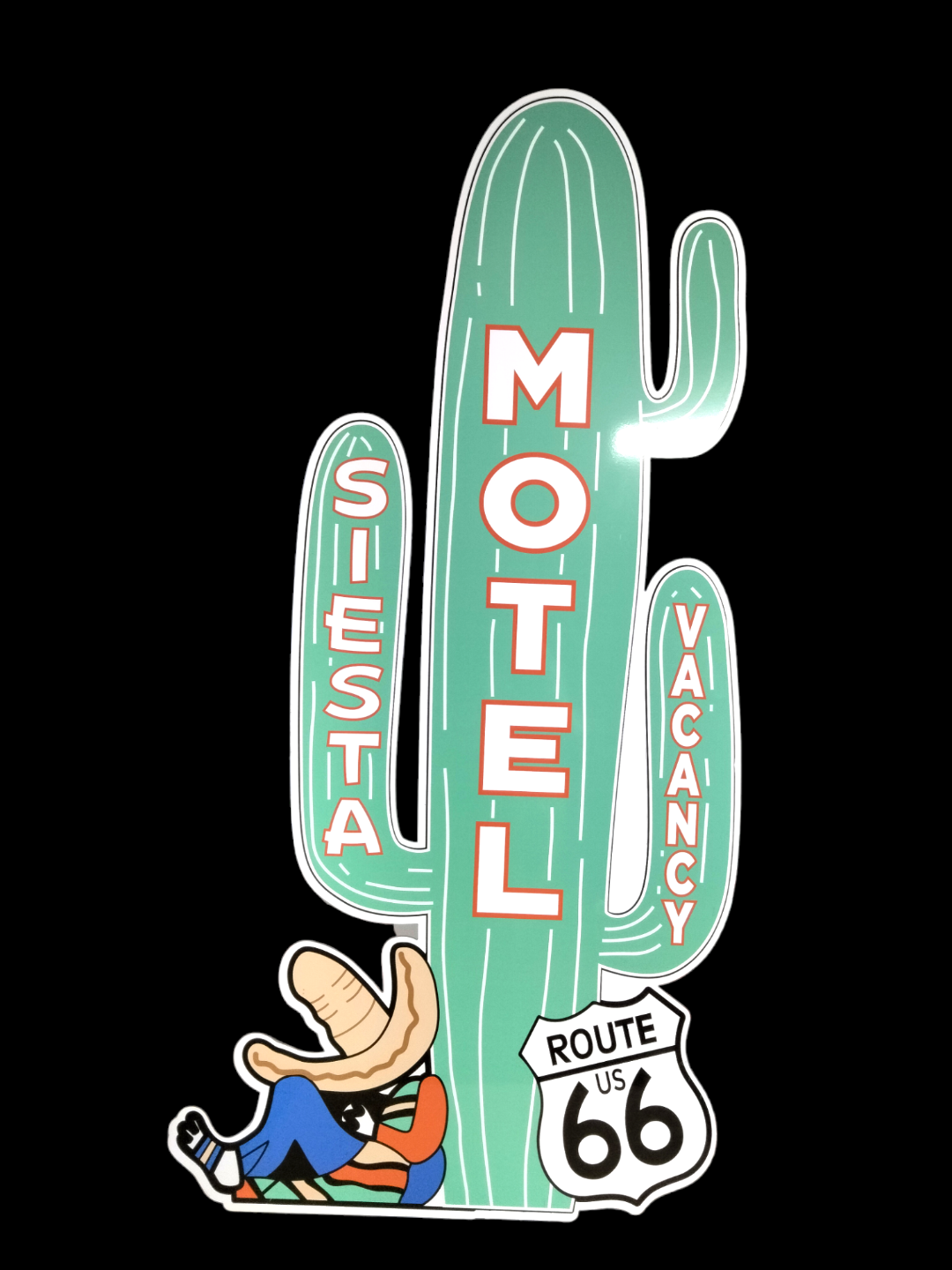 Route 66 Signs / Siesta Motel Sign / Cactus Signs / Route 66 Motel ...