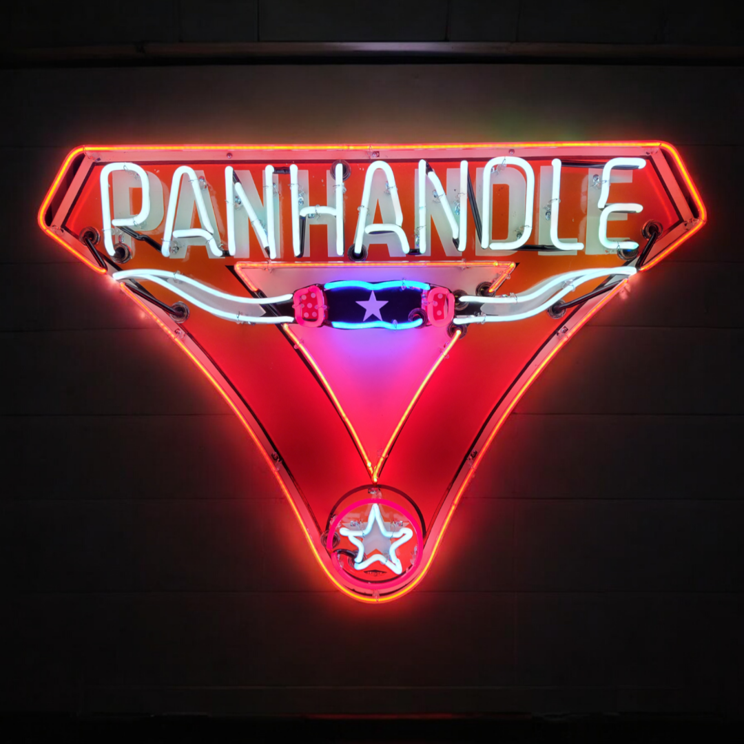 Panhandle Neon Sign