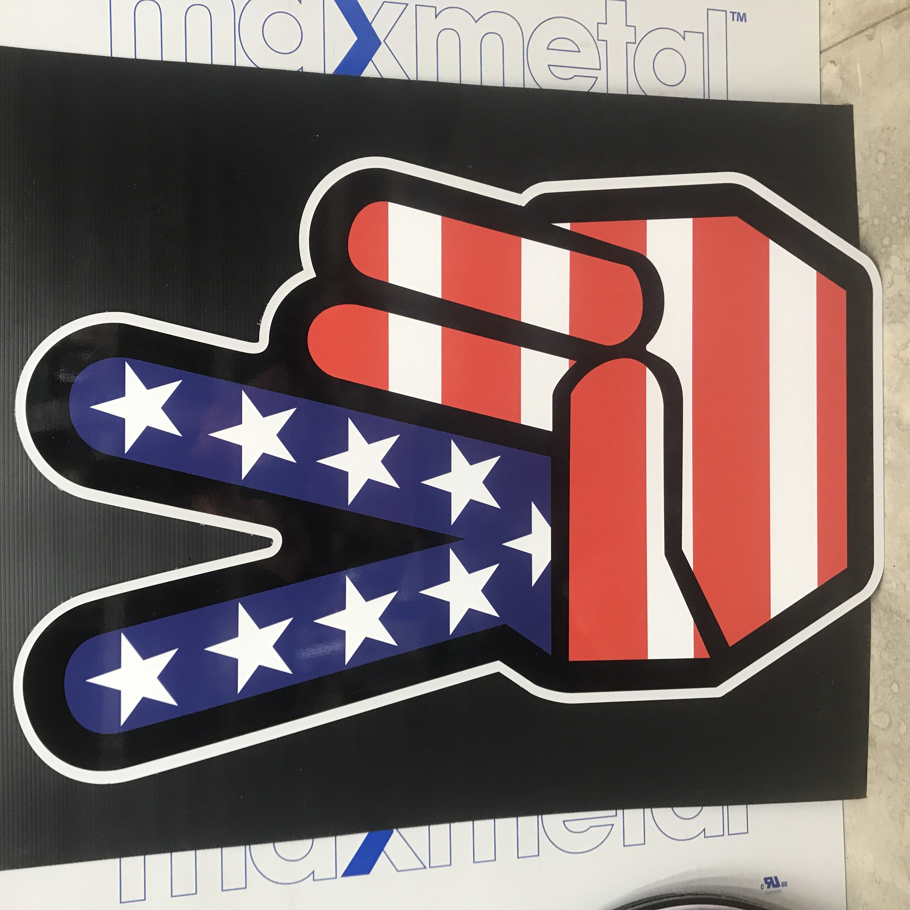 American Peace Sign / USA Signs / Freedom & Patriot Sign