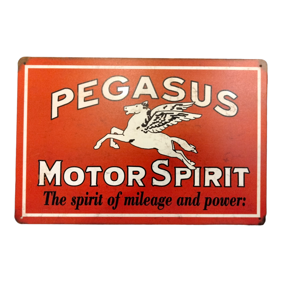 Pegasus Sign / Mobilgas Sign / Mobil Signs / Garage Sign