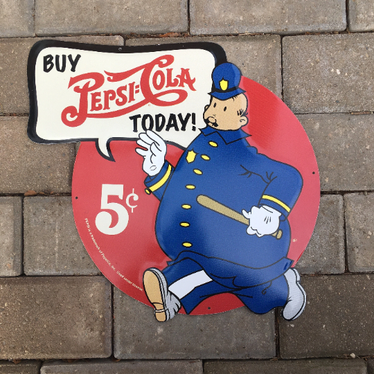 Pepsi Sign / Pepsi Cola Signs / Pepsi Cop Sign / Bottle Signs Bar Signs