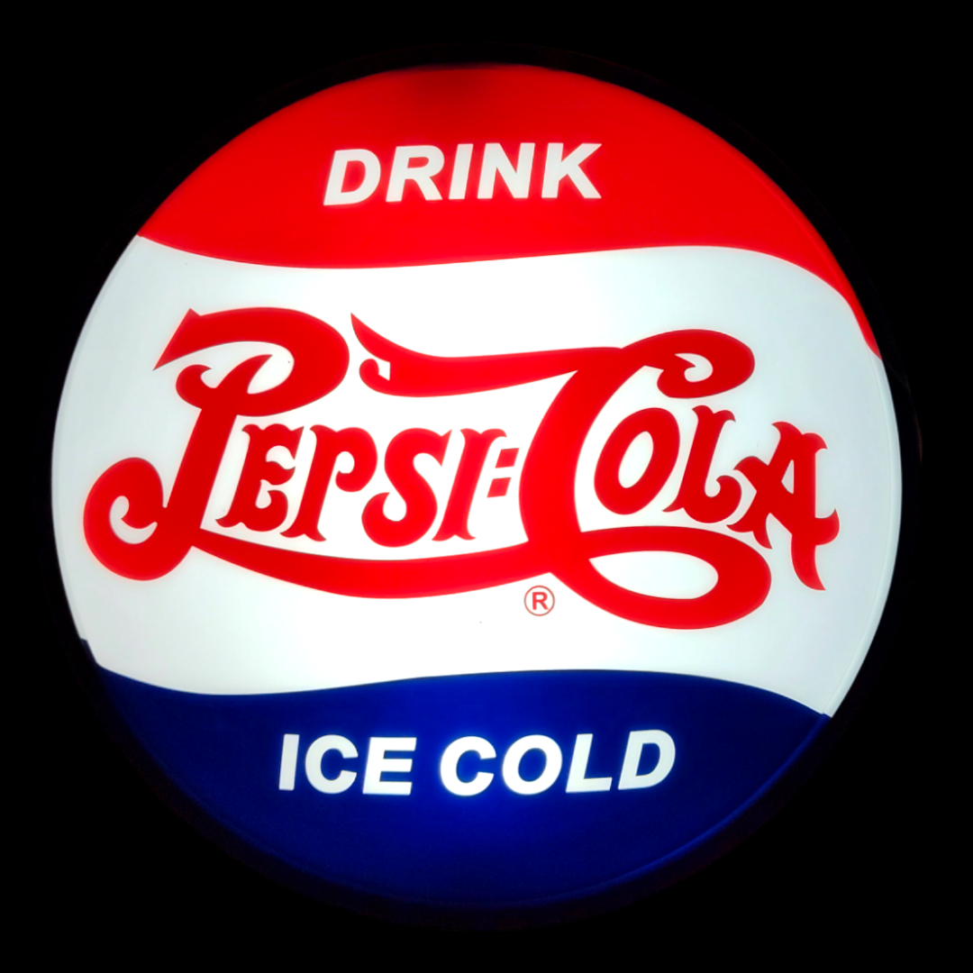 Pepsi LED Rotating Sign / Pepsi Cola Flange Signs