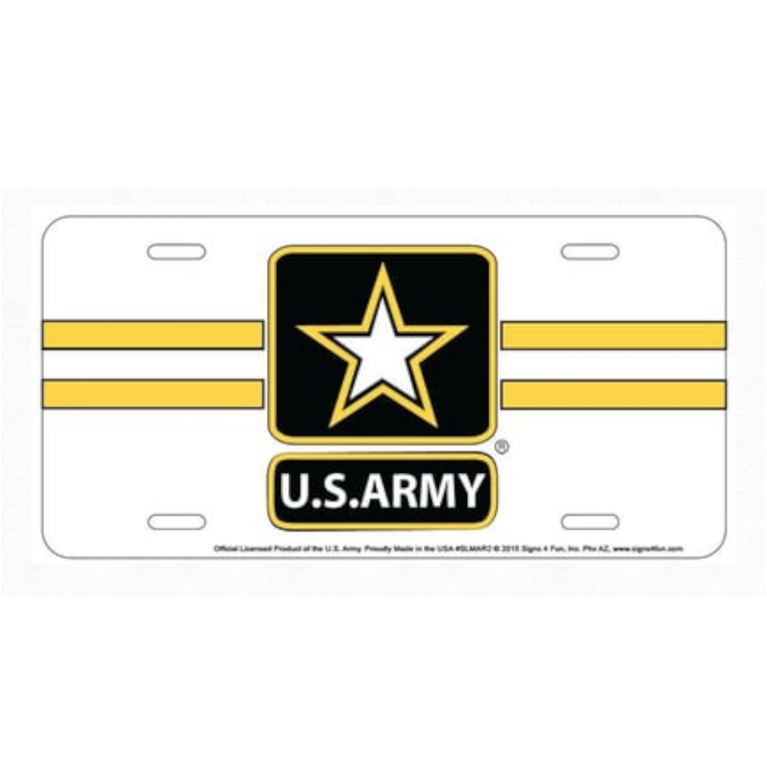 Army License Plate / Military Vanity Plates