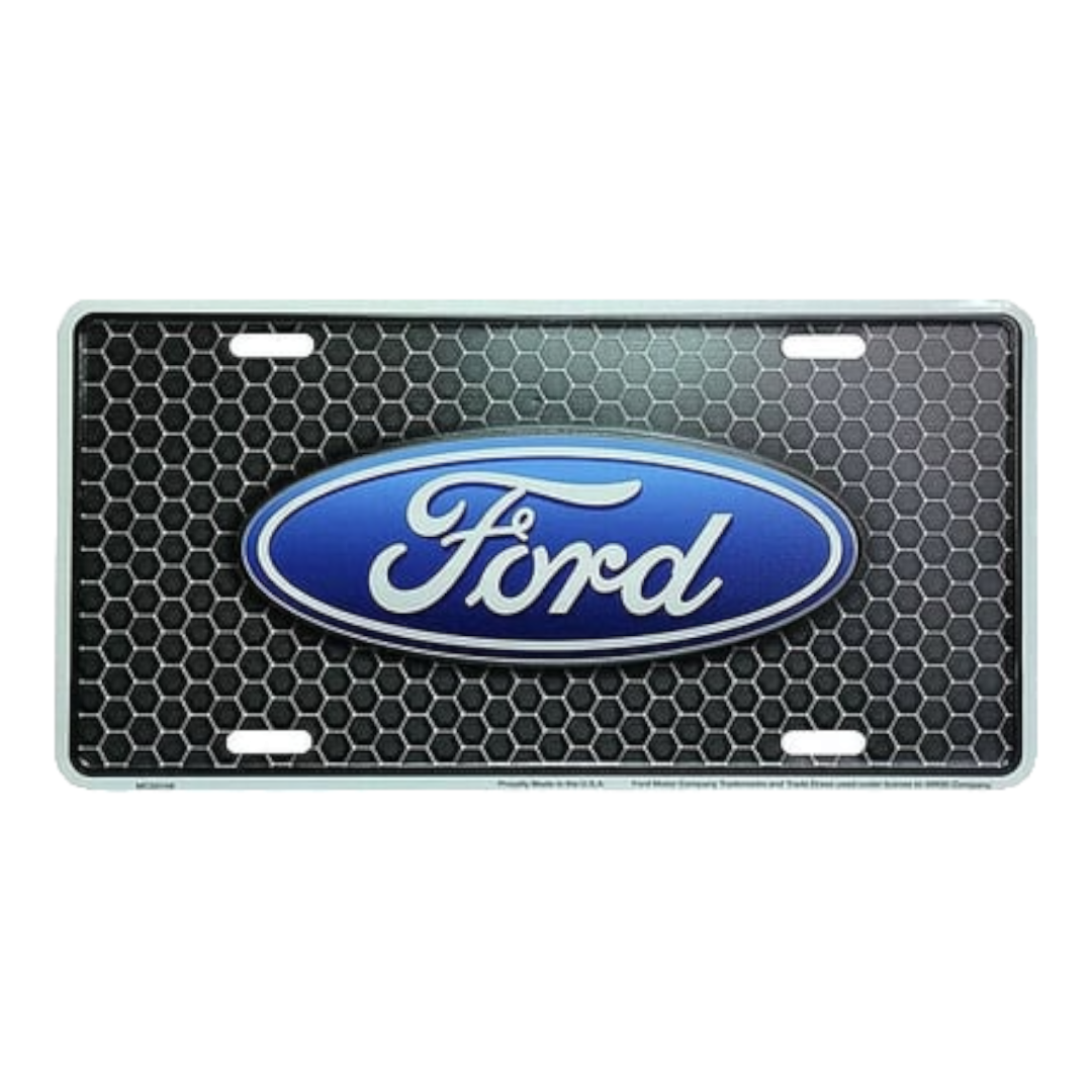 Licensed Ford License Plate / Ford Car Vanity Plates