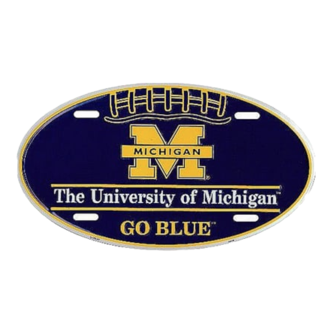 University of Michigan License Plate / Wolverines Vanity Plates