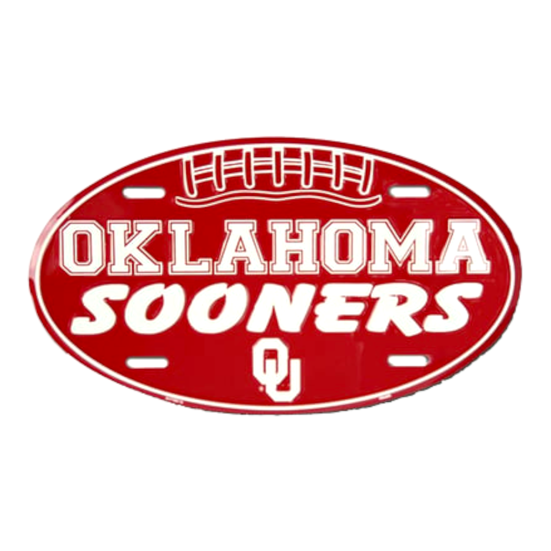 Oklahoma Sooners License Plate / University of Oklahoma Vanity Plates