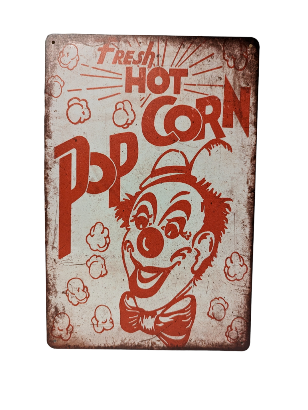 Fresh Hot Pop Corn Sign / Pop Corn Signs / Movie Theater Sign