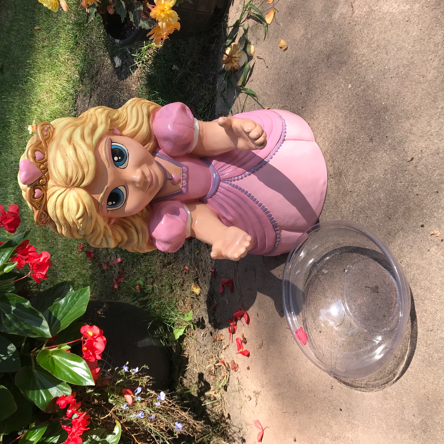 Princess Statues Kids Room Decor Trick or Treat Candy Bowl Holders ...