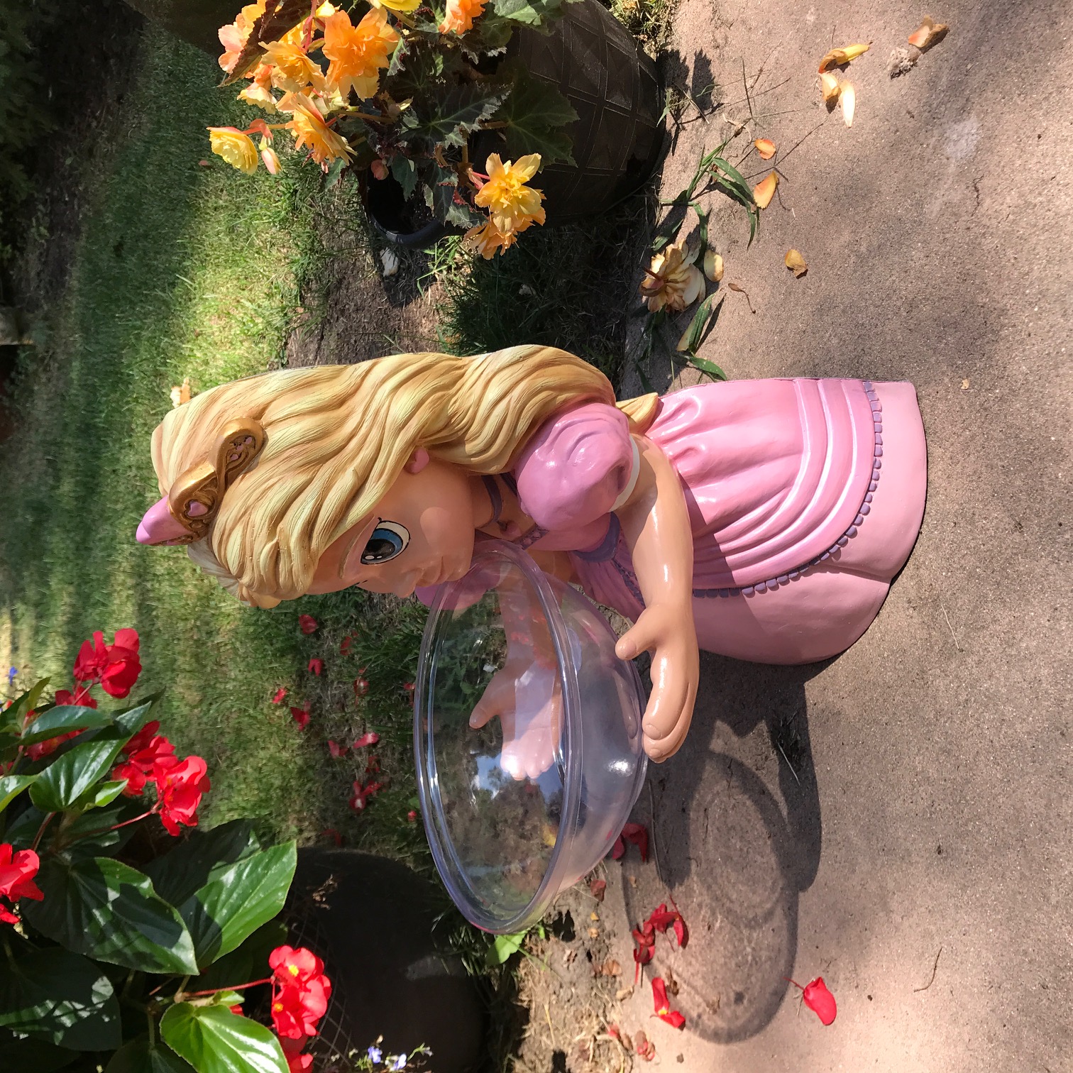 Princess Statues Kids Room Decor Trick or Treat Candy Bowl Holders ...