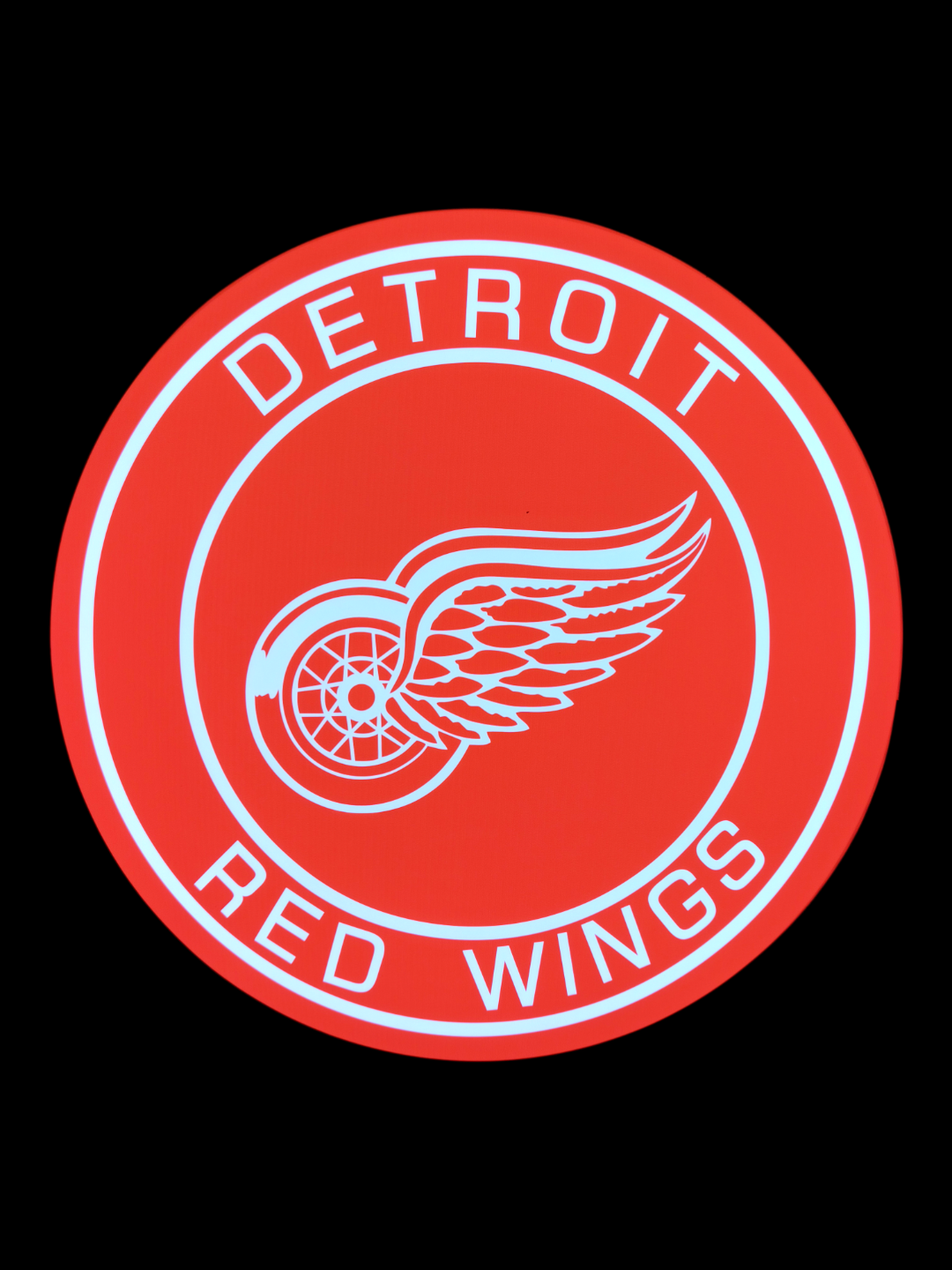 24" Detroit Red Wings LED Sign / Hockey / Sports / Red Wings