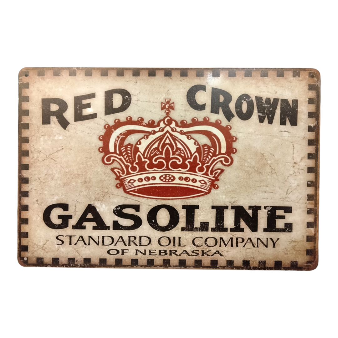 Red Crown Sign / Red Crown Gasoline Signs