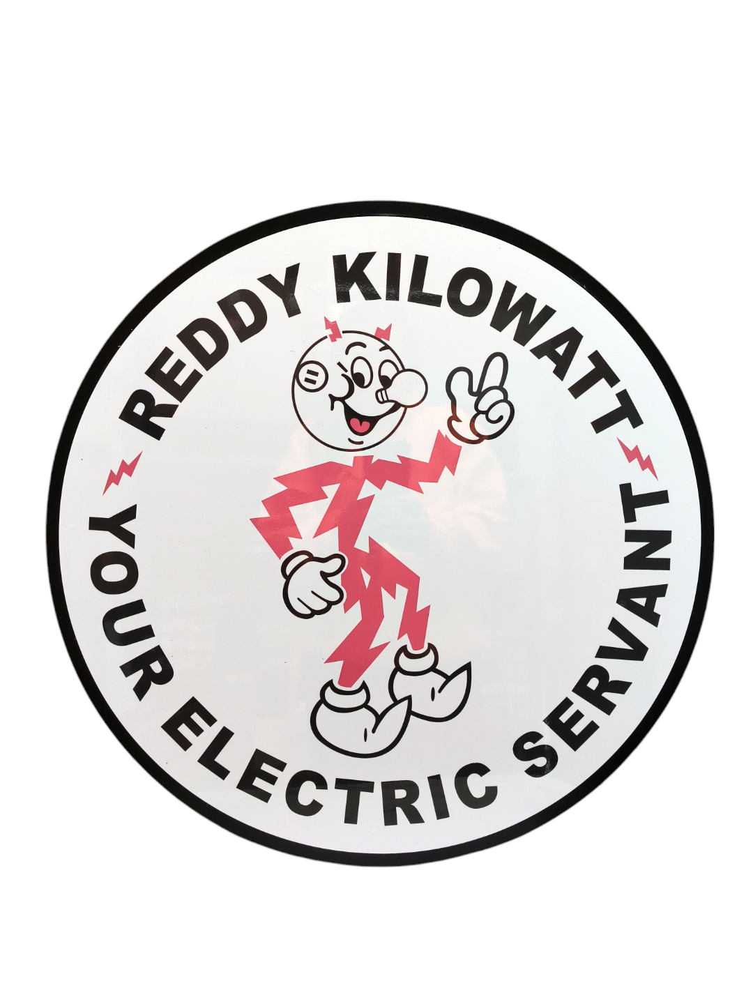 Reddy Kilowatt Sign / Electrical Signs / DTE Edison