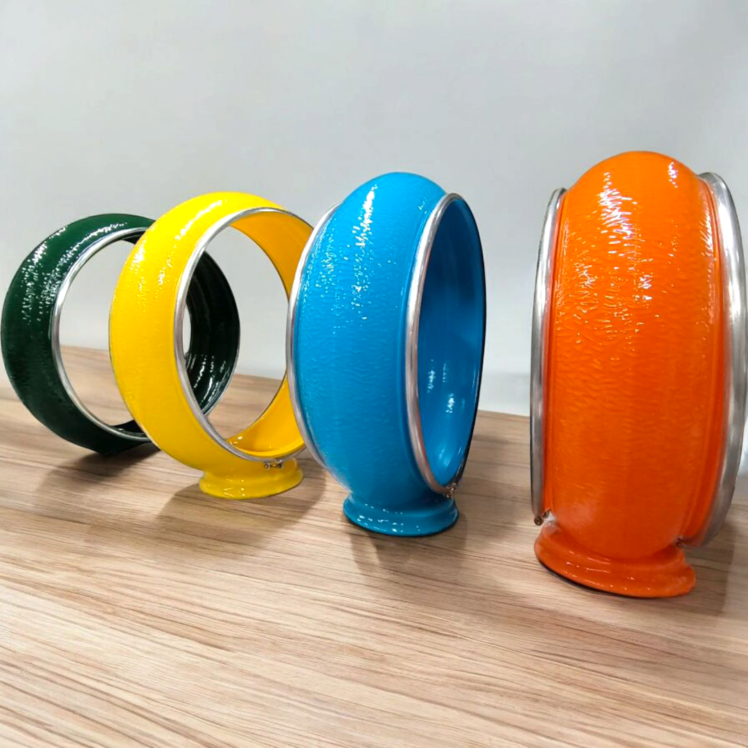 Reproduction Yellow Gill Ripple Gas Pump Globe Body / Gill Body for Gas ...