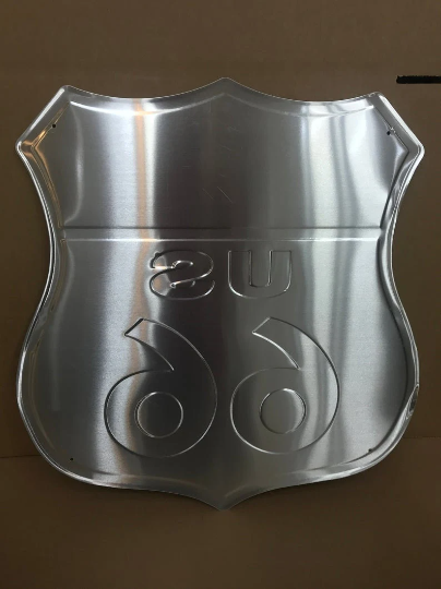 Route 66 Sign / Faux Rust Aged Route 66 Signs