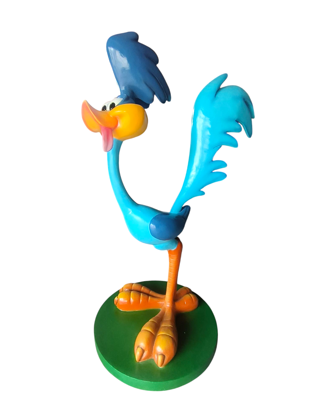 Roadrunner Statue / Fiberglass Road Runner Statues / Plymouth Car Decor