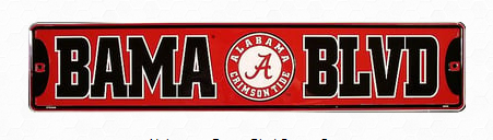 Alabama Crimson Tide Signs / Bama Signs / Licensed College Signs / Dorm ...