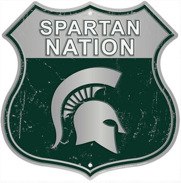 Michigan State University Signs / MSU Spartans / Spartan Nation ...