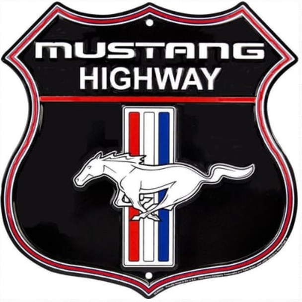 Ford Mustang / Ford Signs / Ford Gifts / Mustang Signs / Garage Signs ...