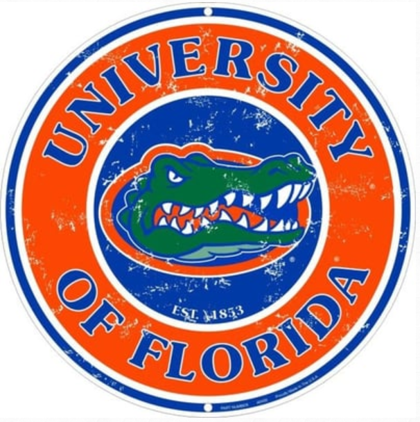 University of Florida Metal Sign / Florida Gators / UF Signs / UF Gifts ...