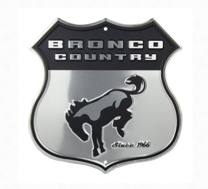 Ford Bronco Sign / Ford Bronco Signs / Ford Signs / Ford Auto / Garage ...