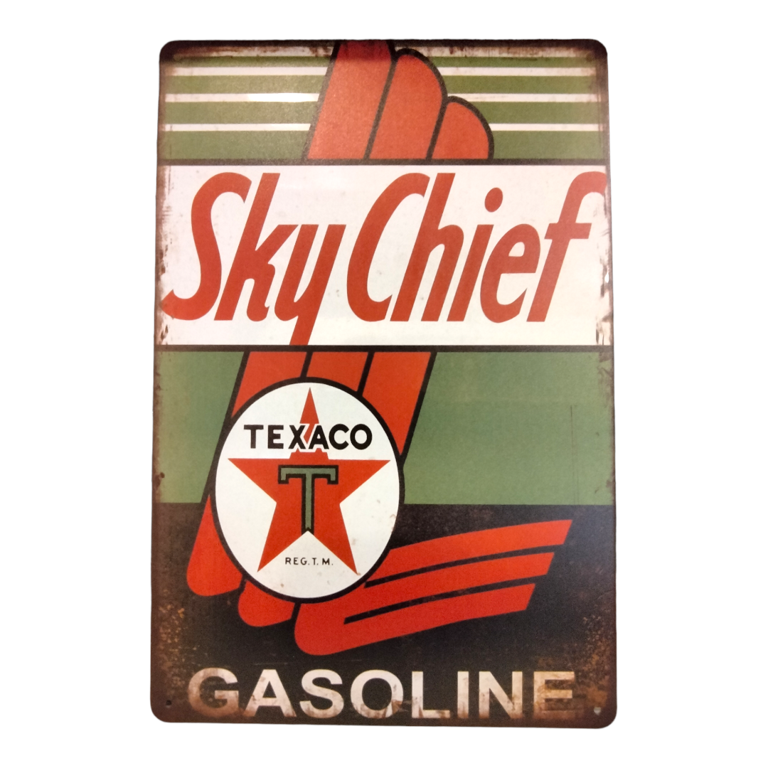 Texaco Sky Chief Sign / Texaco Sign / Sky Chief Signs