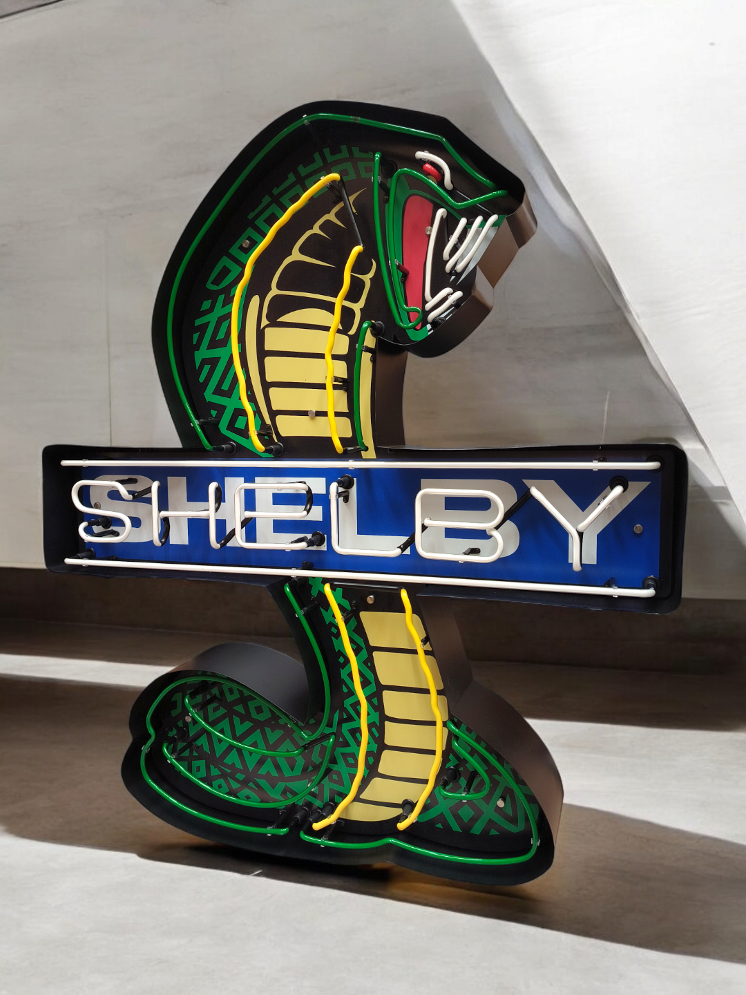 Shelby Cobra Neon Sign / Snake Signs / Cobra Neon / Man Cave