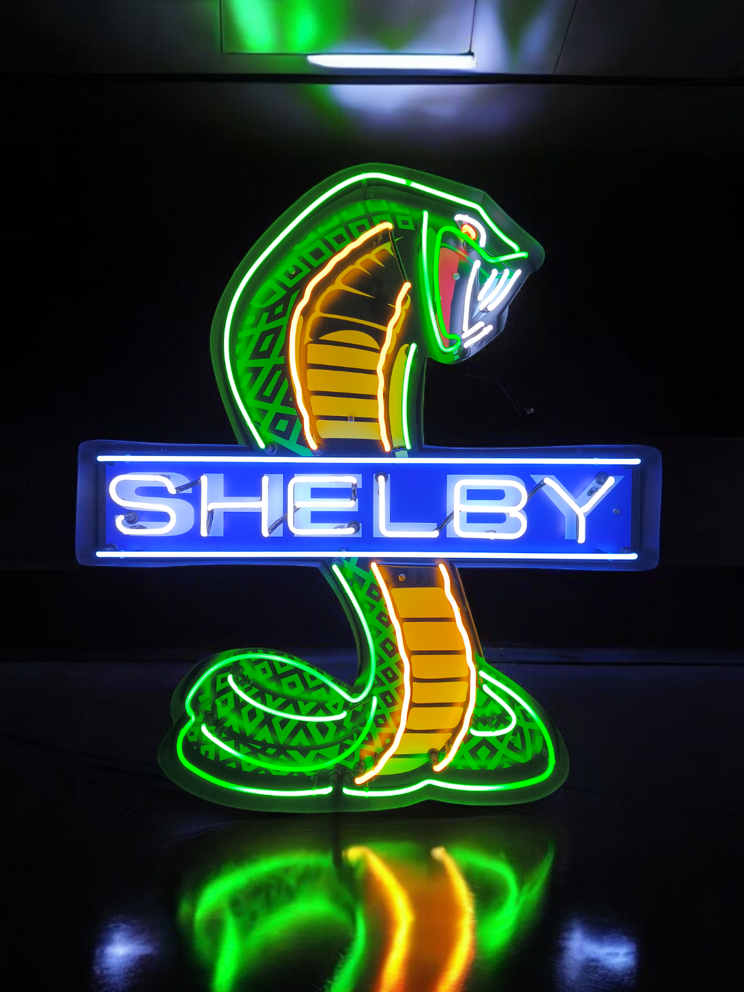 Shelby Cobra Neon Sign / Snake Signs / Cobra Neon / Man Cave