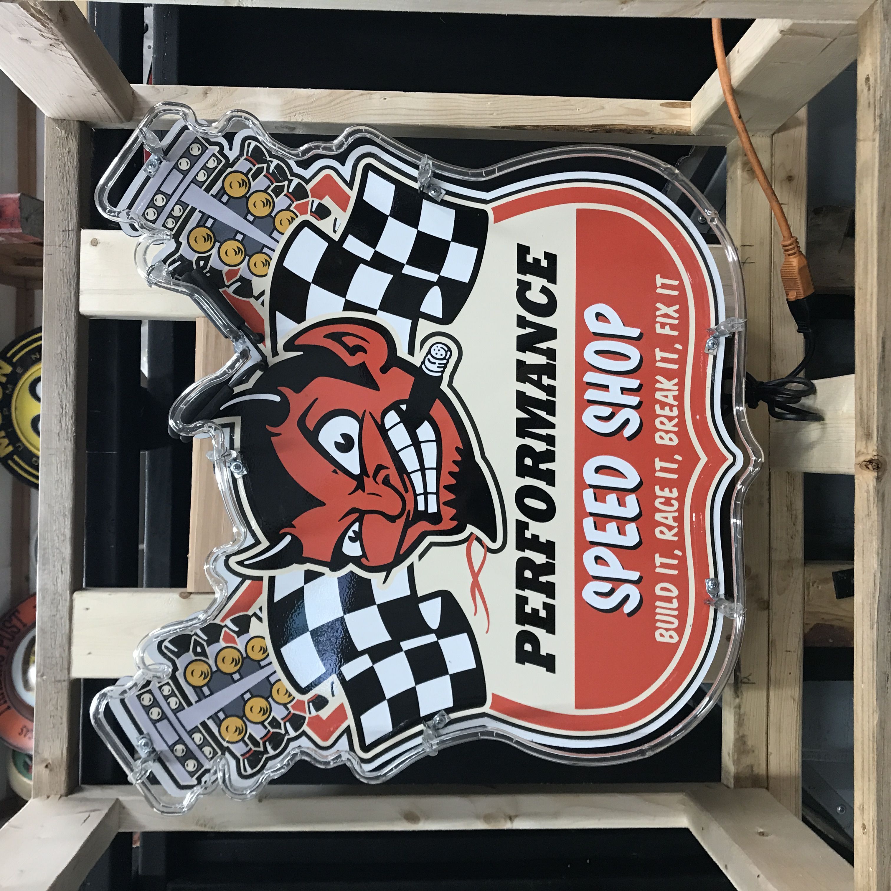 Performance Speed Shop Neon Signs Garage Signs for Men Gifts for ...