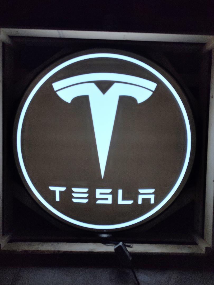 Tesla 47" Dealership Sign / Tesla Signs