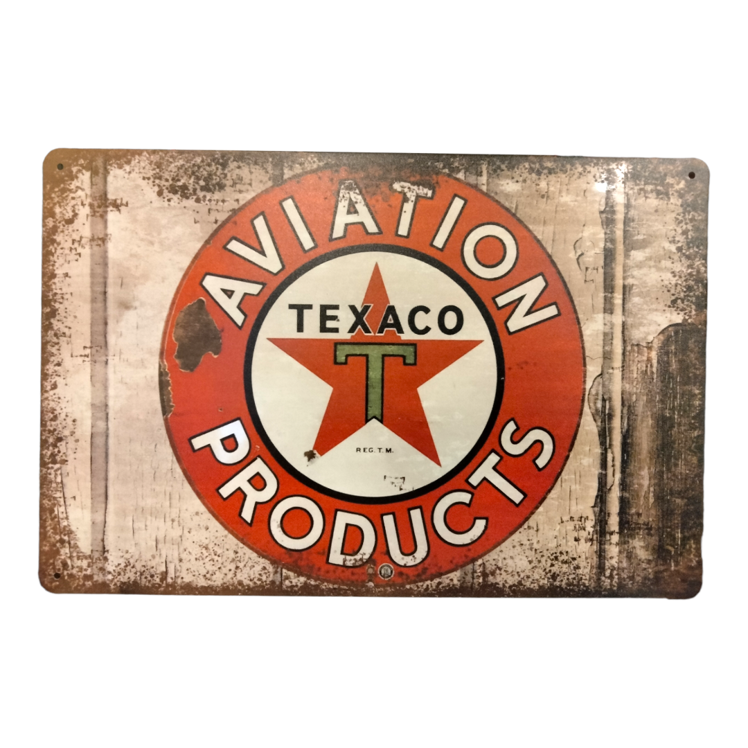 Texaco Aviation Products sign / Texaco / Oil signs / Garage