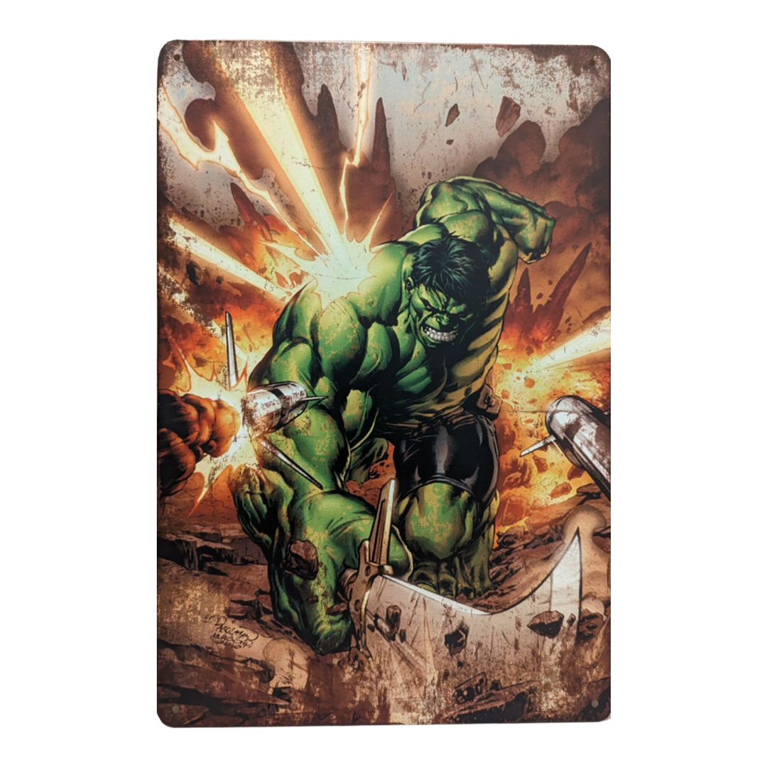 The Hulk Sign / Marvel Comic Signs / Movie Theater Sign