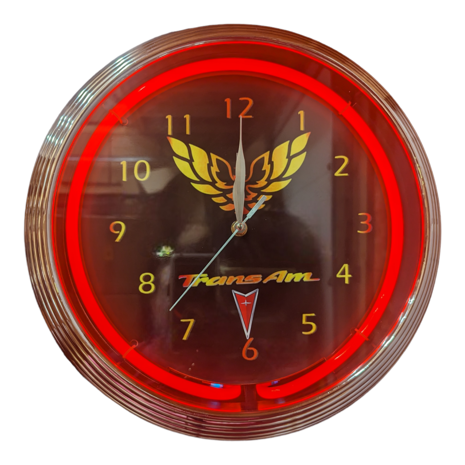 Trans Am Neon Clock / Neon Clock / Dealerships / Pontiac/ Firebird