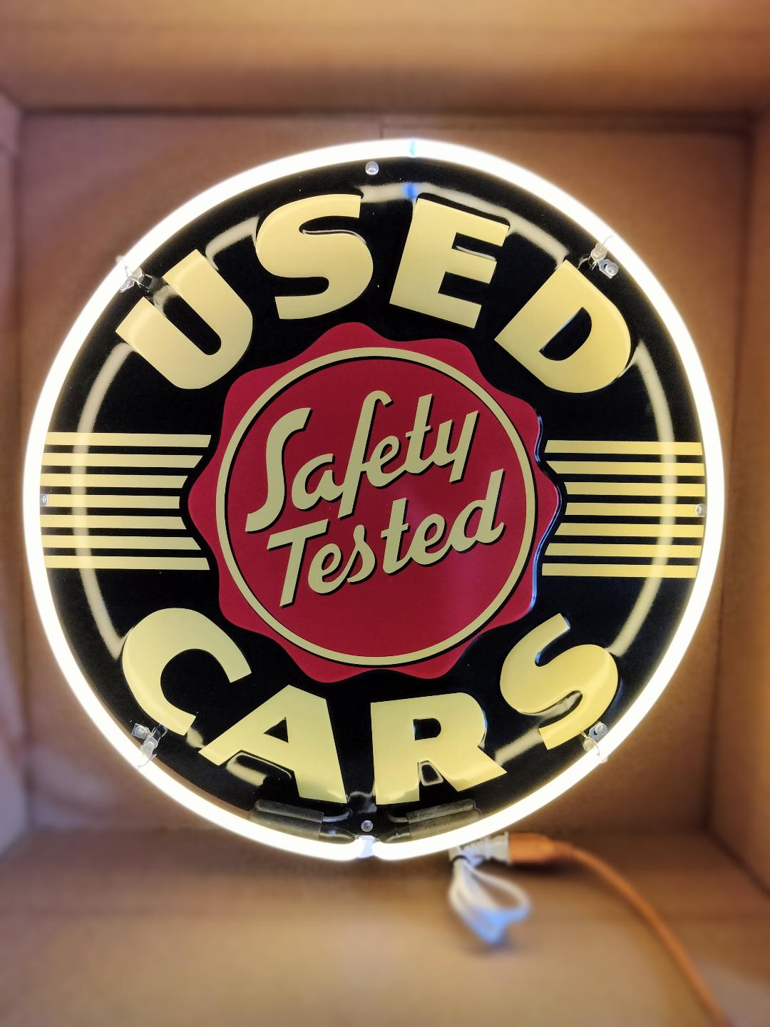 Used Cars Neon Sign / Certified Neon Signs