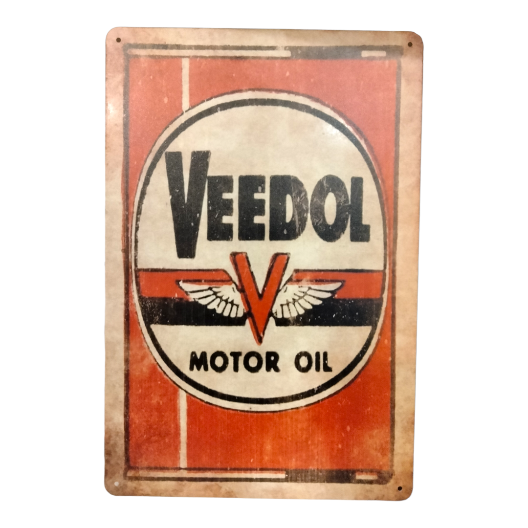 Veedol Sign / Veedol Motor Oils Sign / Veedol Signs