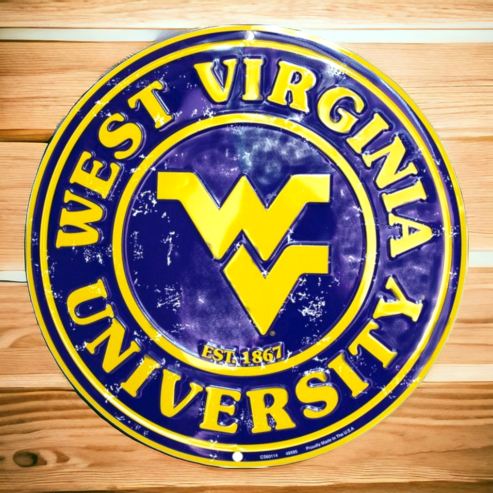 West Virginia University Signs / West Virginia Mountaineers Signs / WVU ...
