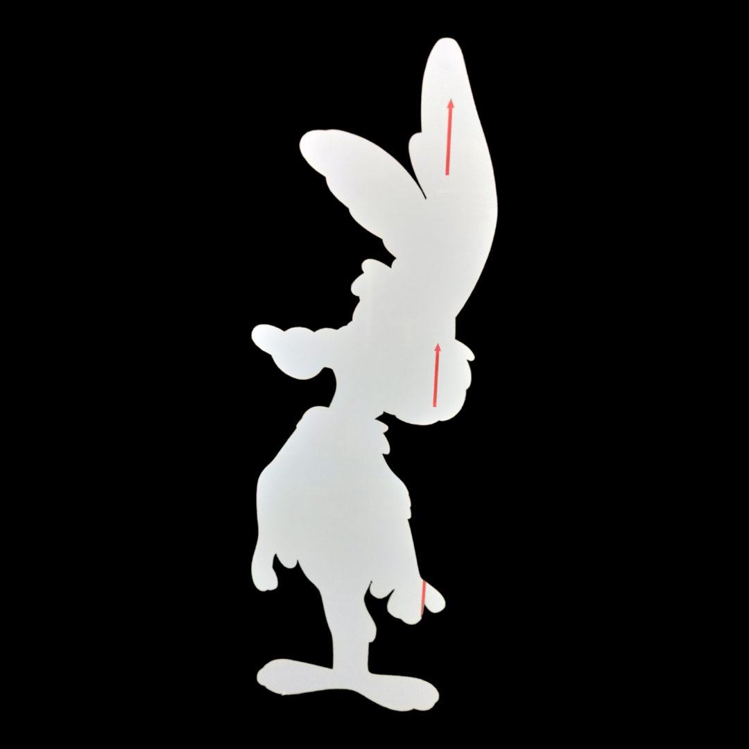 Life Size Wile E. Coyote Sign / Road Runner Sign / Looney Tunes Signs ...