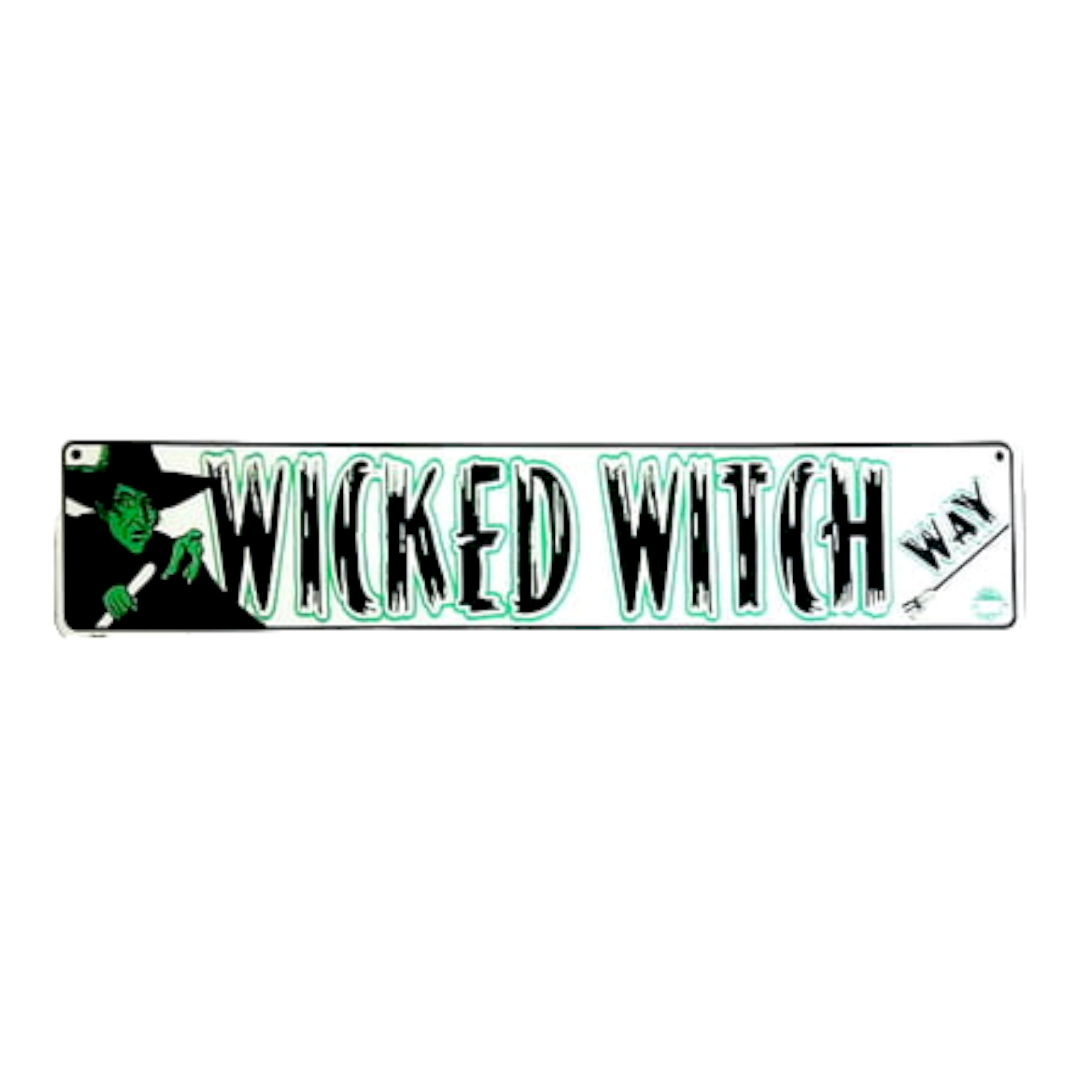 Halloween Signs / Wicked Witch Way Street Sign / Street Signs / Witch ...