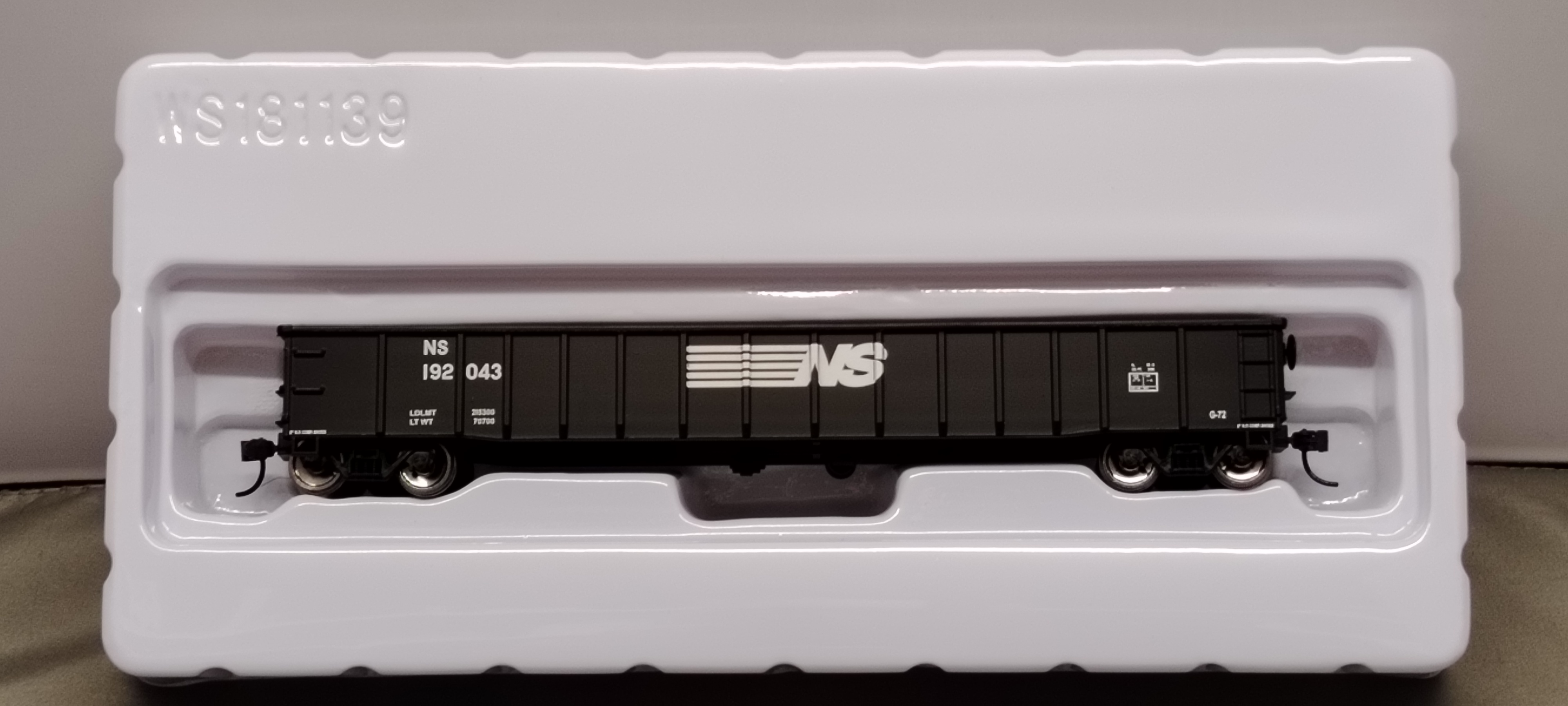 Walthers Trainline HO. Gondola Norfolk Southern